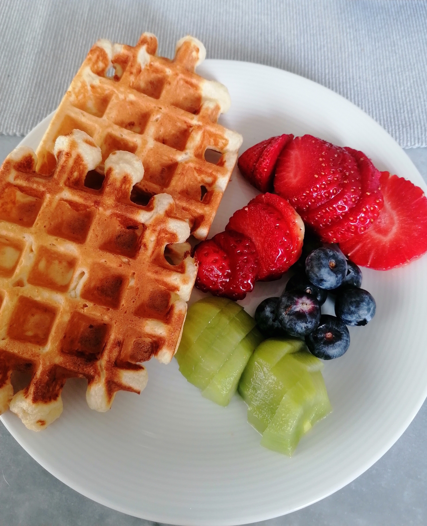 Baltyminiai vafliai su varške - receptas | MaistoLyga